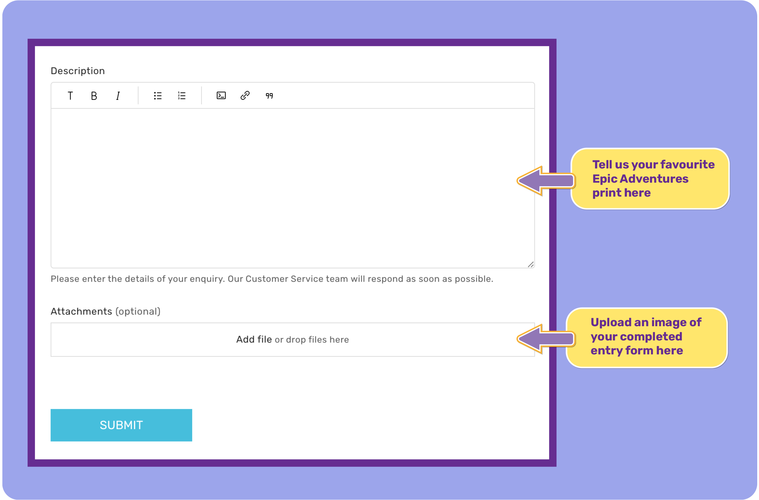 Smiggle Epic Competition