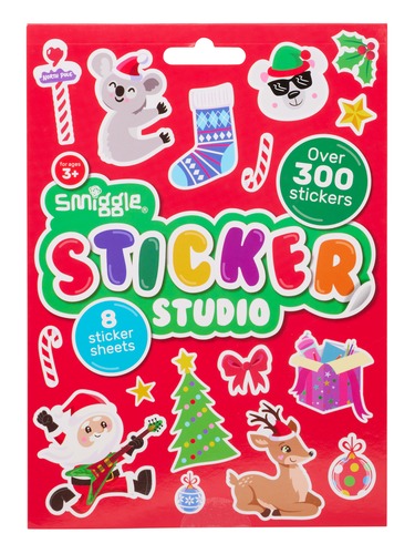 Christmas Sticker Studio Book