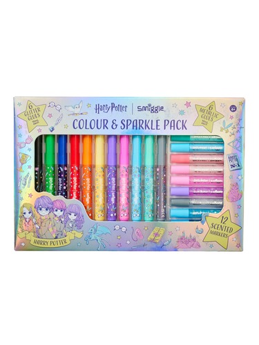 Harry Potter Marker And Glitter Glue Pack