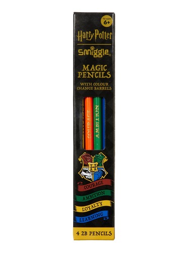 Harry Potter Colour Change Pencil Pack X4